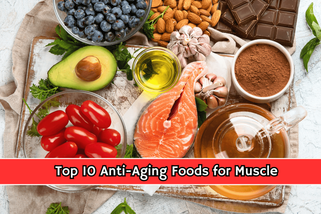 Top 10 Anti-Aging Foods For Muscle - Birthday Stock