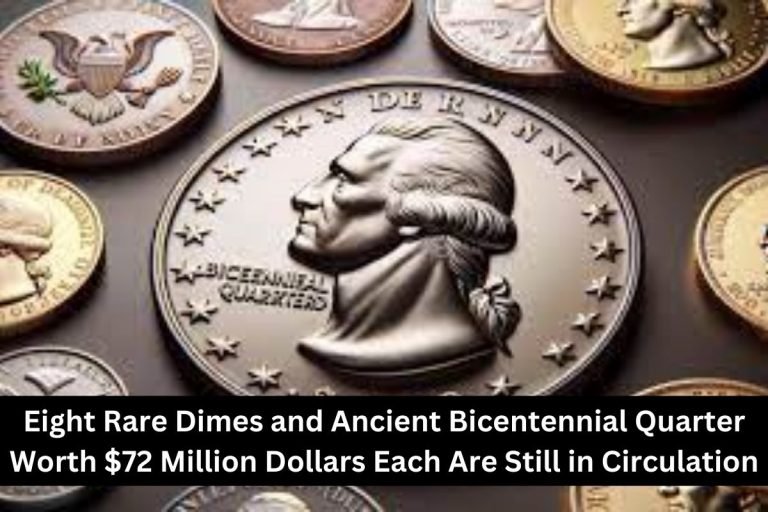 Eight Rare Dimes And Ancient Bicentennial Quarter Worth $72 Million Dollars Each Are Still In ...