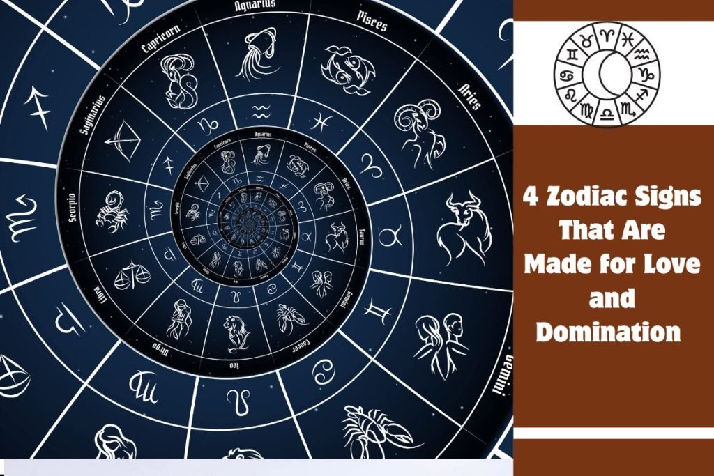 4 Zodiac Signs That Are Made For Love And Domination - Birthday Stock