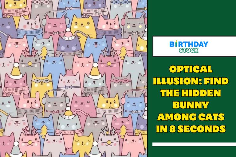 Optical Illusion: Find The Hidden Bunny Among Cats In 8 Seconds ...