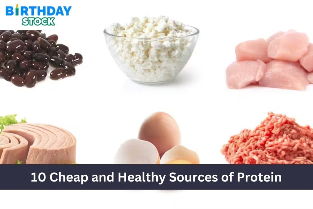 10 Cheap And Healthy Sources Of Protein - Birthday Stock