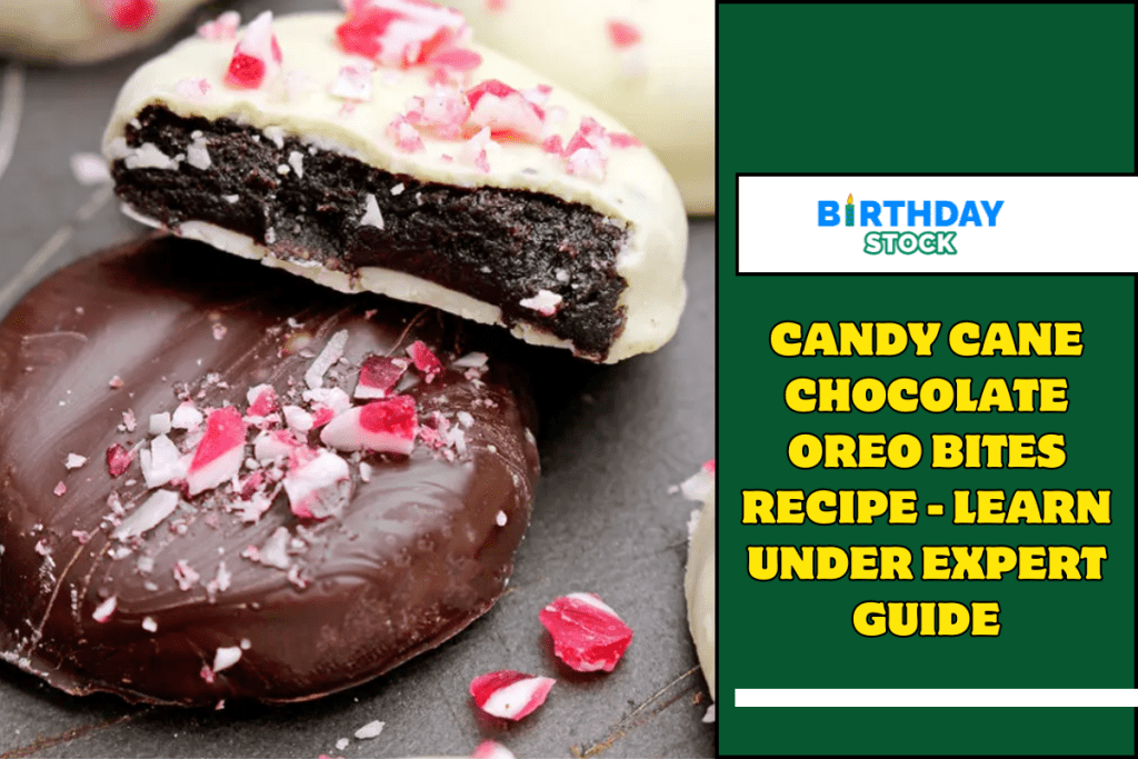 Candy Cane Chocolate Oreo Bites Recipe - Learn Under Expert Guide ...