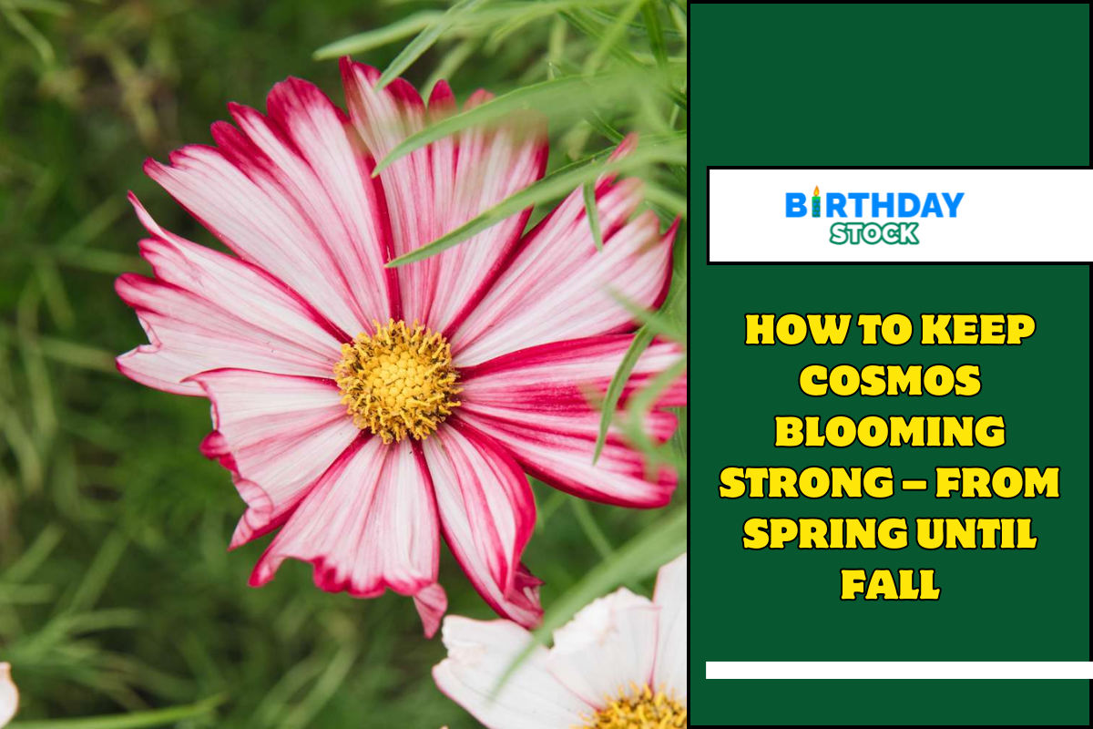 How To Keep Cosmos Blooming Strong – From Spring Until Fall - Birthday ...