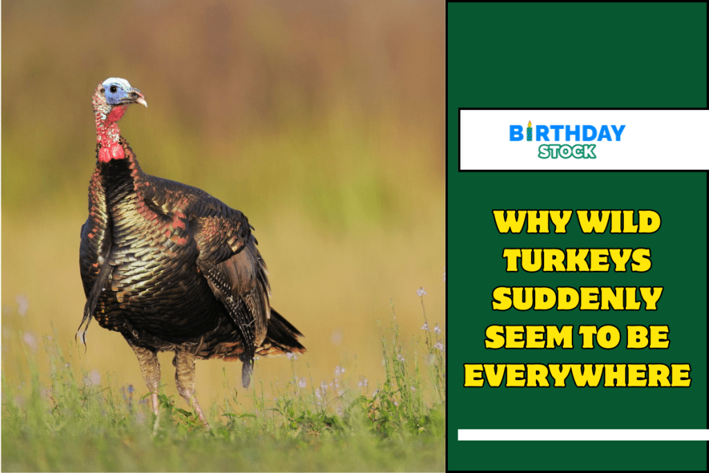 Why Wild Turkeys Suddenly Seem To Be Everywhere - Birthday Stock