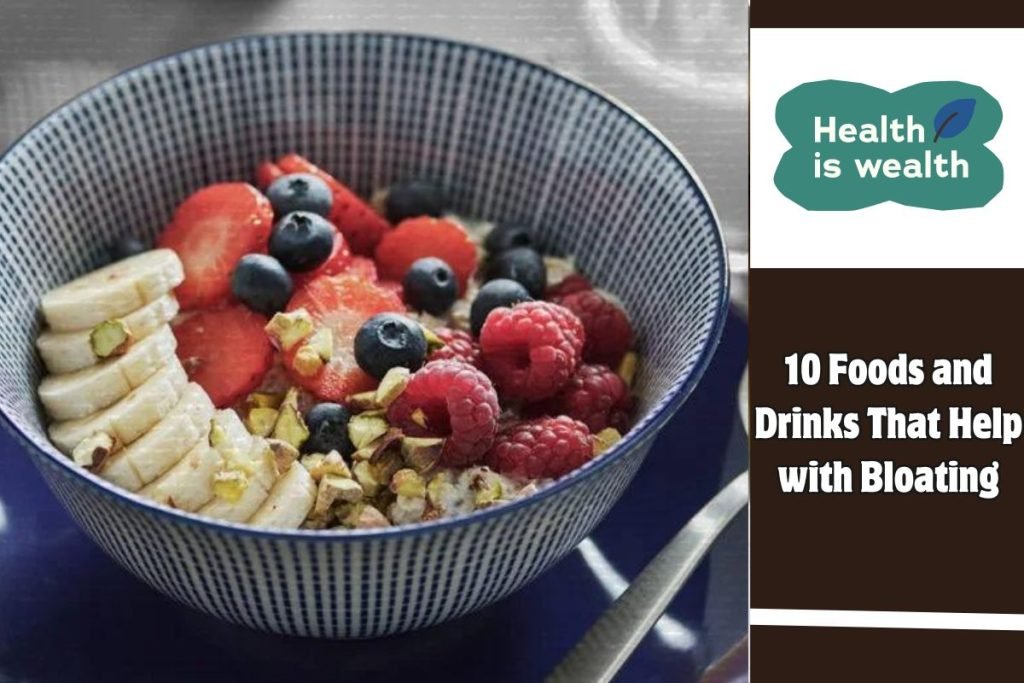 10 Foods And Drinks That Help With Bloating - Birthday Stock