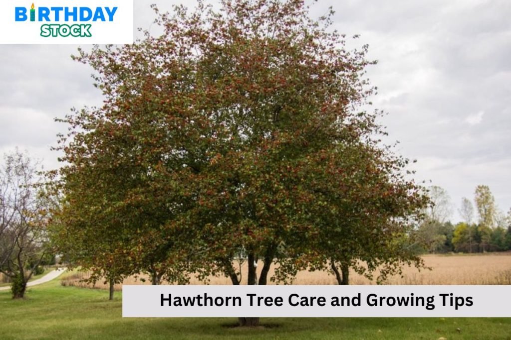 Hawthorn Tree Care And Growing Tips - Birthday Stock