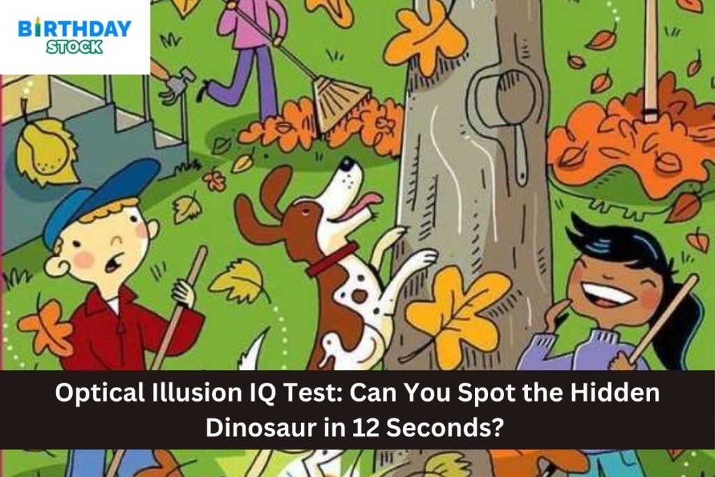 Optical Illusion IQ Test: Can You Spot The Hidden Dinosaur In 12 ...